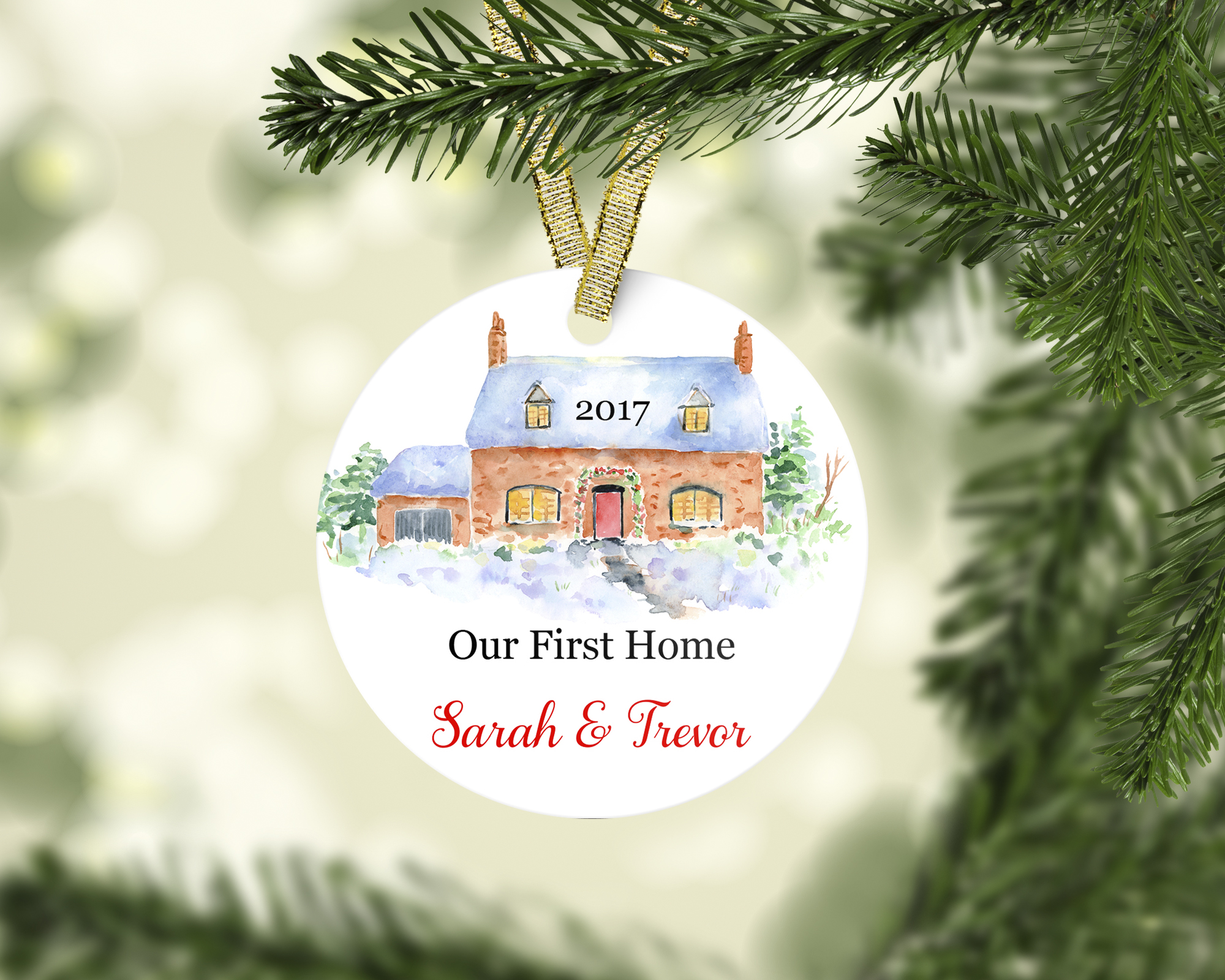 First Home 1 – Christmas Ornament Studio
